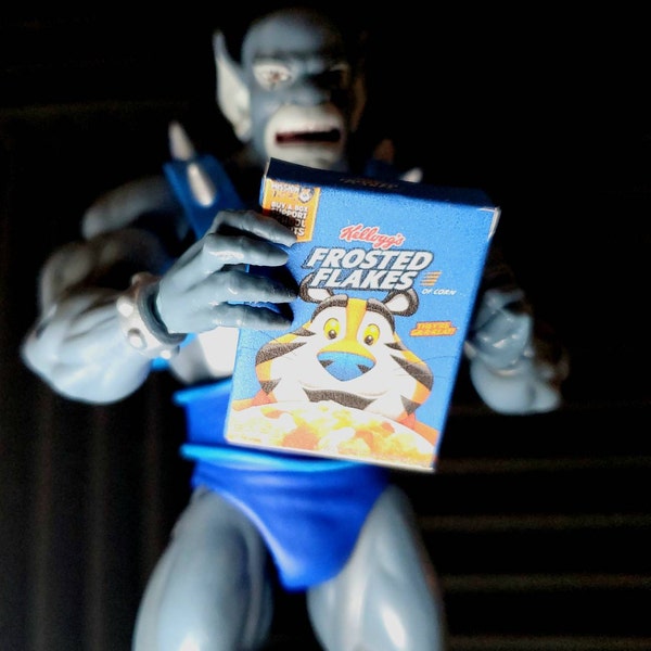 Miniature Cereal Box ACCESSORY ONLY for Action Figures/dollhouse 1/12 ...