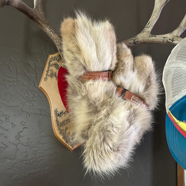 ALASKA MITTENS, Long Flared Mittens in Sheepskin With Suede Finish and ...