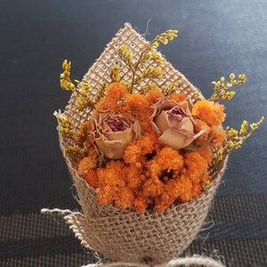 Nano Dried Flower Bouquet Flower Gift Set a Set of Mini - Etsy