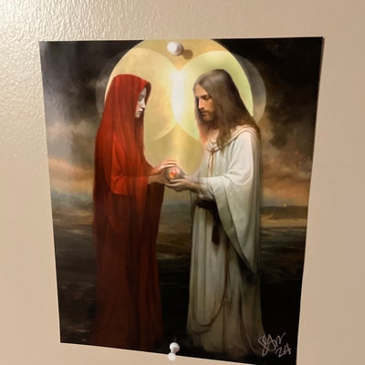 Inanna Divine Feminine Oracle Art Poster Print - Etsy