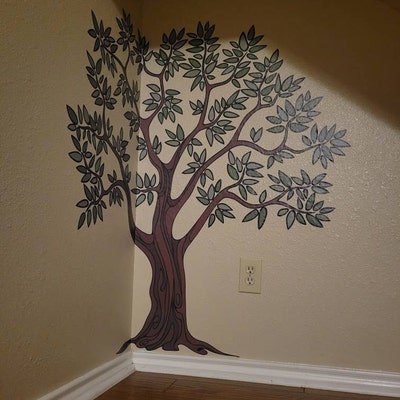 Tree Kit Wall Decal, Fabric Tree Kit Wall Decal, Tree Kit With Birds ...