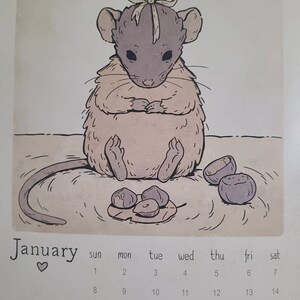 Rowdy Rats Whimsical Art Print - Etsy