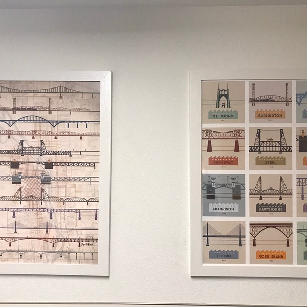 Portland Bridges - Etsy