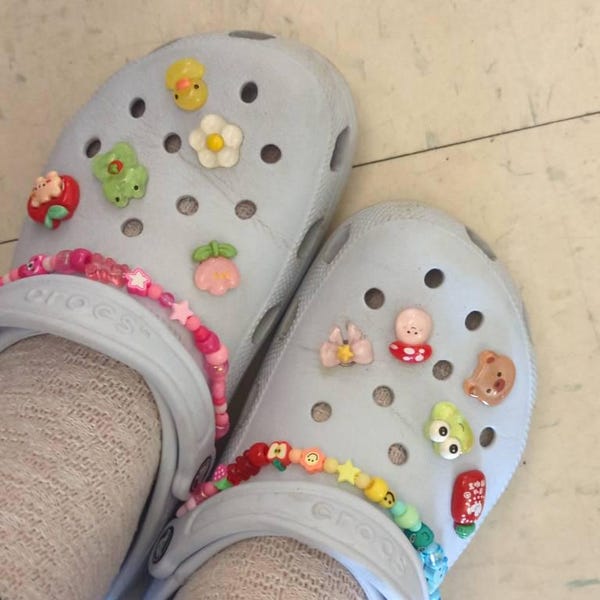 Shoe Charms Set | Cozy Anime Characters | Glossy Kawaii Japan Anime ...