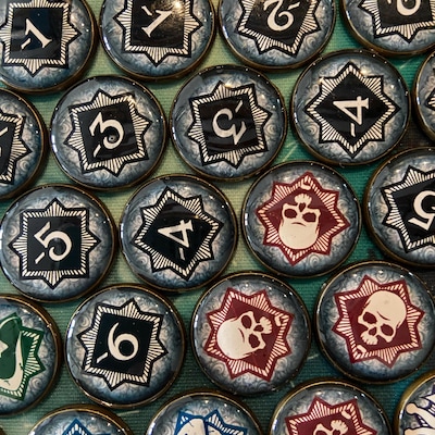 Clue Tokens Arkham Horror LCG - Etsy