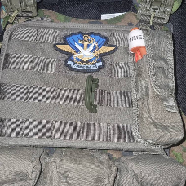 Navy Search and Rescue SAR - PVC Patch - Rescue Swimmer - so Others May ...