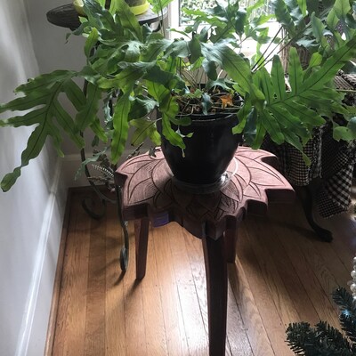 Lotus Flower Plant Stand Plant Stool Plant Shelf Side - Etsy