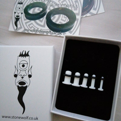 PTFE Labret Stretching Kit Choose Your Length for Stretched Lip ...