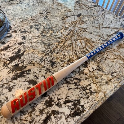 Personalized Baseball Bat Full Size Bats - Etsy