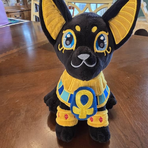 Ancient Egyptian Animal Gods Plush Sewing Pattern .pdf Tutorial Anubis ...
