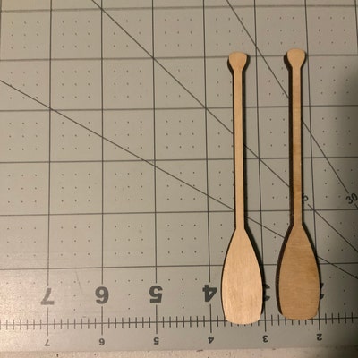 Canoe Oar Laser Cut Unfinished Wood Cutout Craft Shapes - Etsy