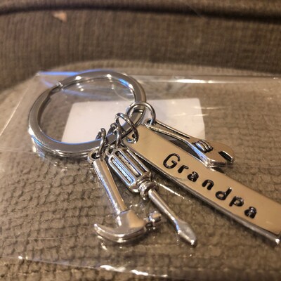 Grandpa Keychain,grandpa Gift, Father's Day Gift, Grandad Gift ...