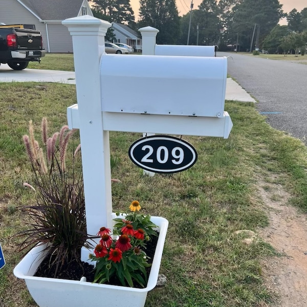 Brilliant White Snappot® Post Planter Kit-flower Pot for Mailbox Post ...