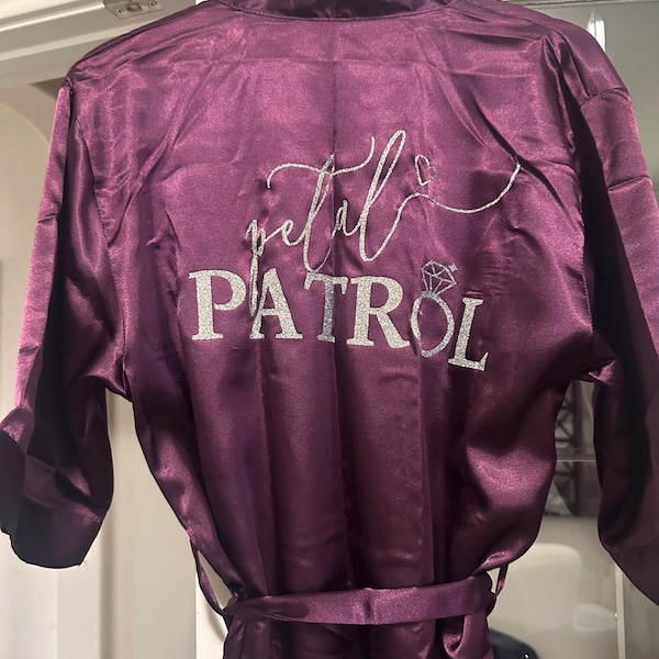 Kids Robe - Ballet Birthday Party Favor - Satin Robe for Kids - Ballet ...