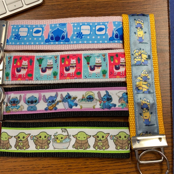 Beauty and the Beast Mrs Potts Chip Key Fob - FE Gift, Wristlet, Mrs ...