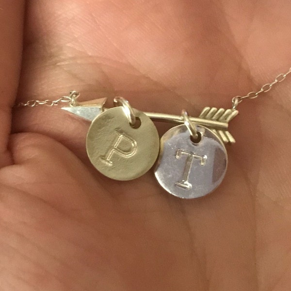 Antique Silver Keychain, 3D Whale Tail and Personalized Initial ...