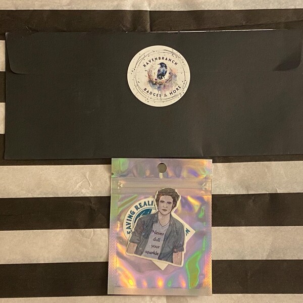 Sticker, Twilight Sticker, Edward Cullen Sticker, Bookish Sticker ...