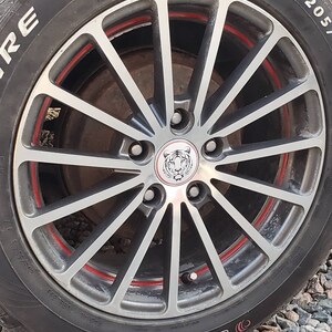 Metal Stickers Custom Car / Wheels Center Cap Logo Badge Wheel | Etsy