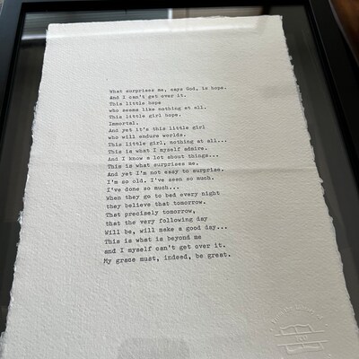 100% Indian Cotton Rag Handmade Paper Custom Typewriter Print A4/A5/A6 ...