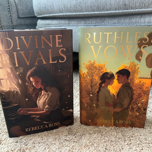 Divine Rivals Dust Jacket - Etsy