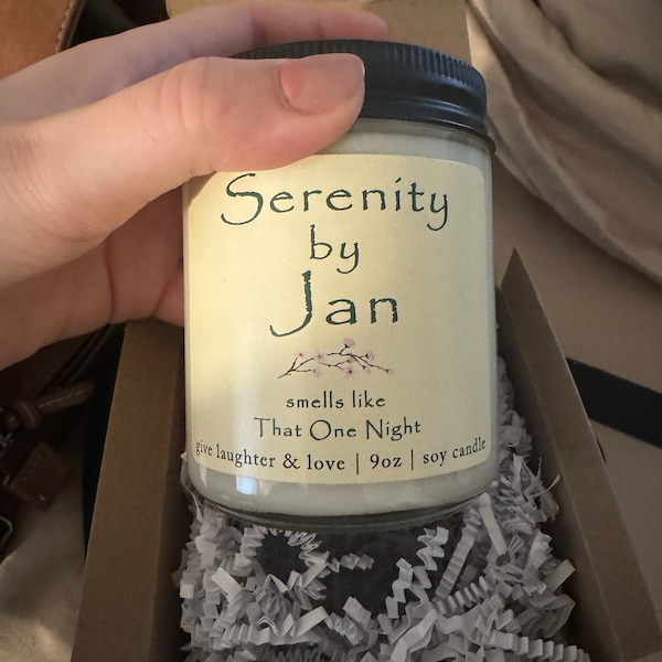 Serenity by Jan... Smells Like That One Night ...soy Candle | the ...