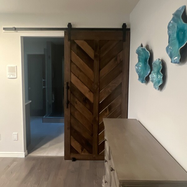 Custom Barn Door Baby Gate, White Painted Baby and Pet Gate - Etsy