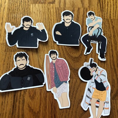 Pedro Pascal Vol. 3 Sticker Pack - Etsy