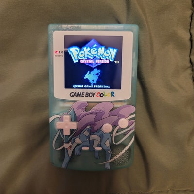 Pokemon Crystal Suicune Gameboy Color Shell Diy - Etsy
