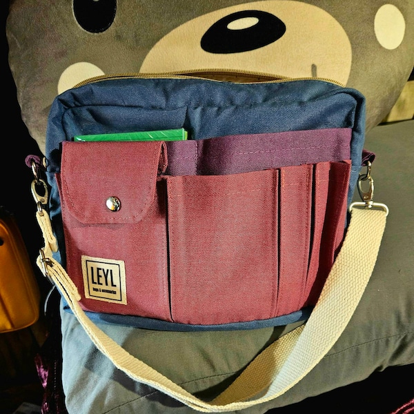 Zipper Pocket Daily Pouch, Travel Storage Pouch, Cable Pouch, Makeup ...