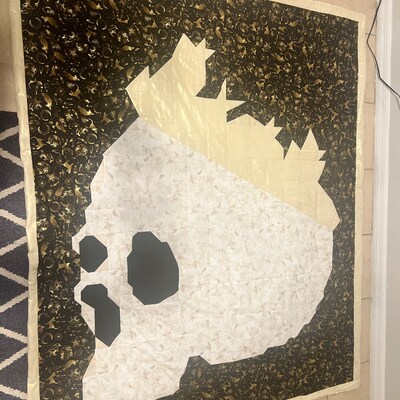 Patchwork Monstera Quilt Pattern PDF Download - Etsy