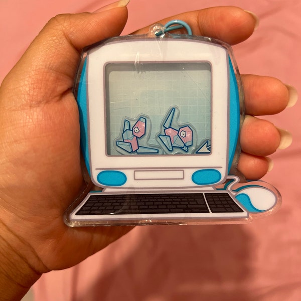 Porygon Cyber Shaker Acrylic Charm - Etsy