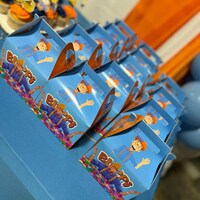 Holy Cow I'm One Theme Party Favor Boxes Birthday Baby Shower Wedding ...