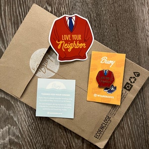 Mister Rogers Sticker Cute Sticker Sweater Sticker Bible Verse Sticker ...