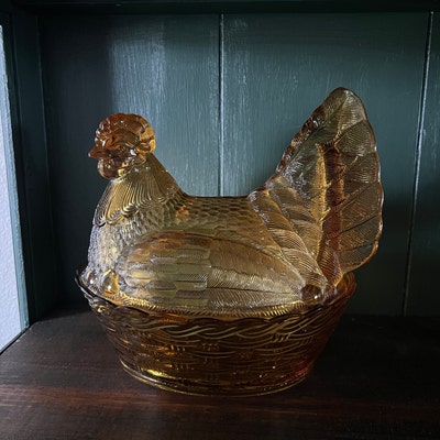 Vintage Pyrex Loaf Pan Baking Dish 2213 Clear Glass Corning With Handle ...