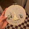 Party Goose Embroidery Pattern Beginner PDF Vintage Goose Embroidery ...
