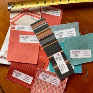 Sunbrella Fabric Samples Sunbrella Upholstery Collections 10 Fabric ...