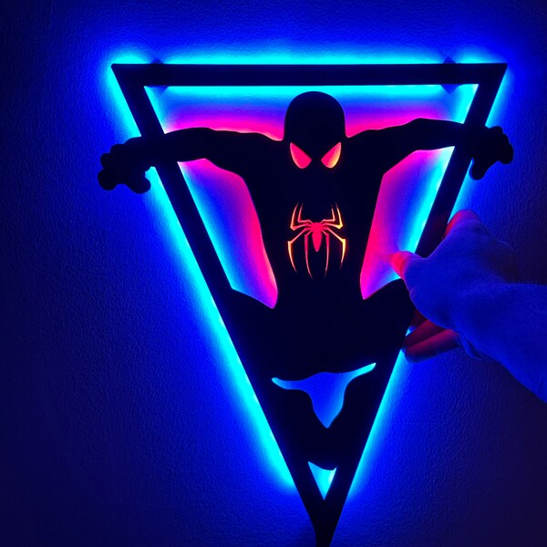 Gamer Zone Led Sign Gamer Room Led Sign Christmas Gift Wall Decor Home ...