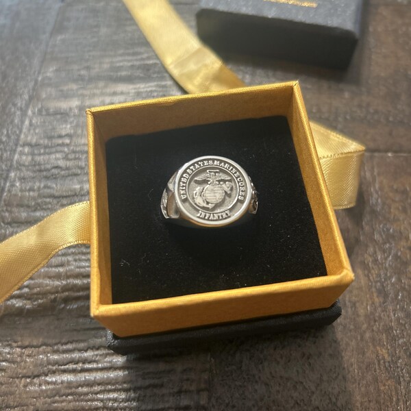 Square Bitcoin Ring – Custom Cryptocurrency Signet for Men in Gold or ...