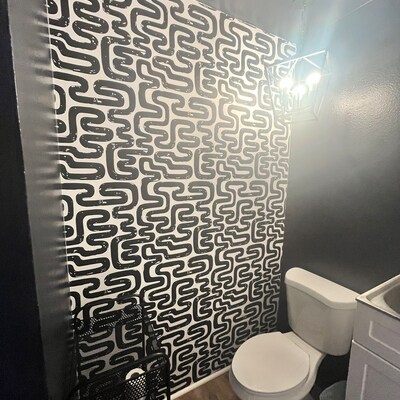 Solid Color Peel and Stick Wallpaper / One Color Removable Wallpaper ...