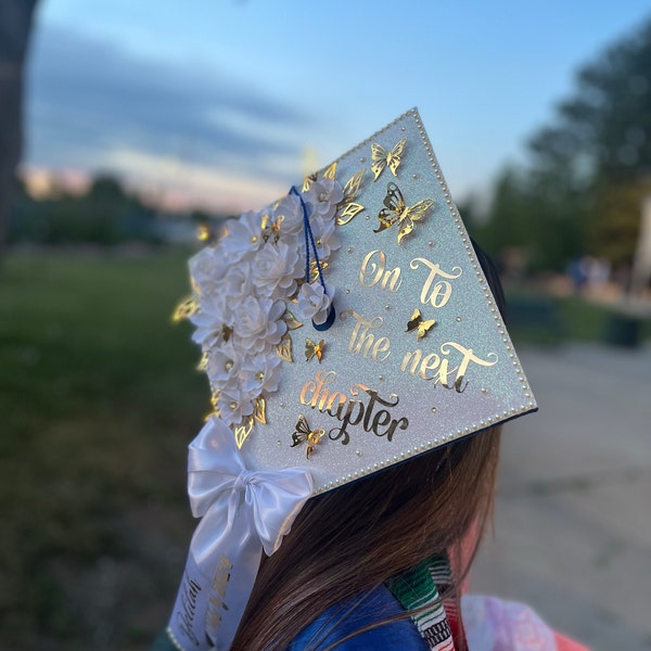 Hello Graduation Cap , Kitty Graduation Cap, Class of 2024, Cap ...