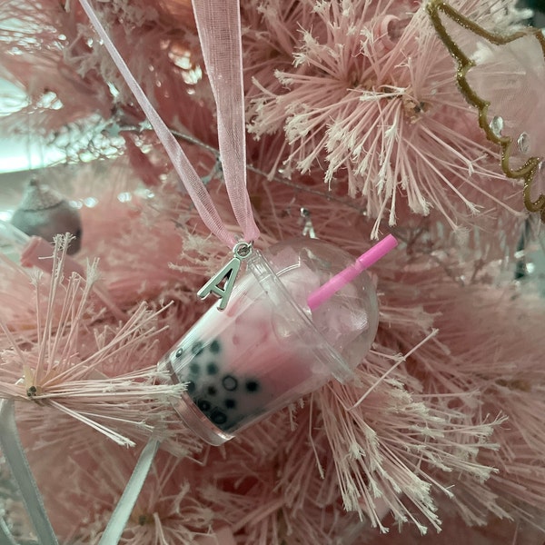Boba Tea Ornament/personalized Gift/christmas Ornament/bubble Milk Tea ...