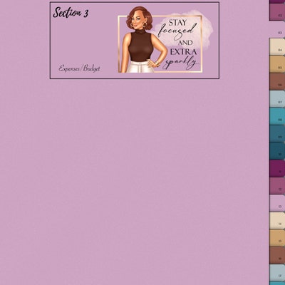Office Digital Stickers for Goodnotes Planner, Business Woman Stickers ...