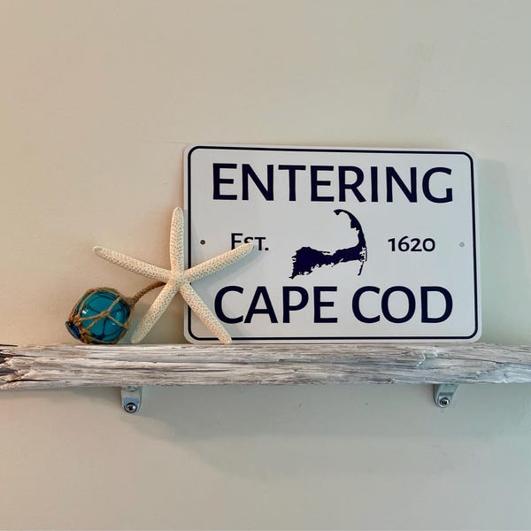 Entering Cape Cod, Cape Cod Sign, Cape Cod Gift Decor, Island Sign ...