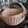 Extra Long Basket With Handle Very Large Wicker Basket Long Basket ...
