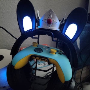 Splatoon Inspired Headset Pearl MC Princess Streamer Accessory - Etsy
