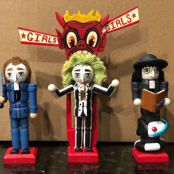 Buggeuse Nutcracker, Tim Burton Gift,horror Movie Fan Gifts,beetlejuice ...