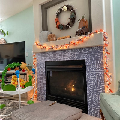 Lithe Soft Gray & White Tile Stickers Peel and Stick Backsplash B55 - Etsy