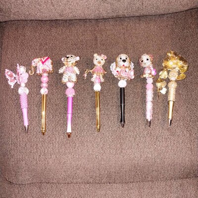 Handmade Fancy Troll Doll Beaded Pens - Etsy