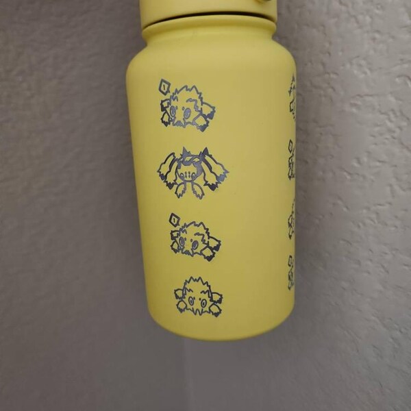 Luffy Gear 5 Water Bottle, One Piece Engraved Coffee Tumbler ...