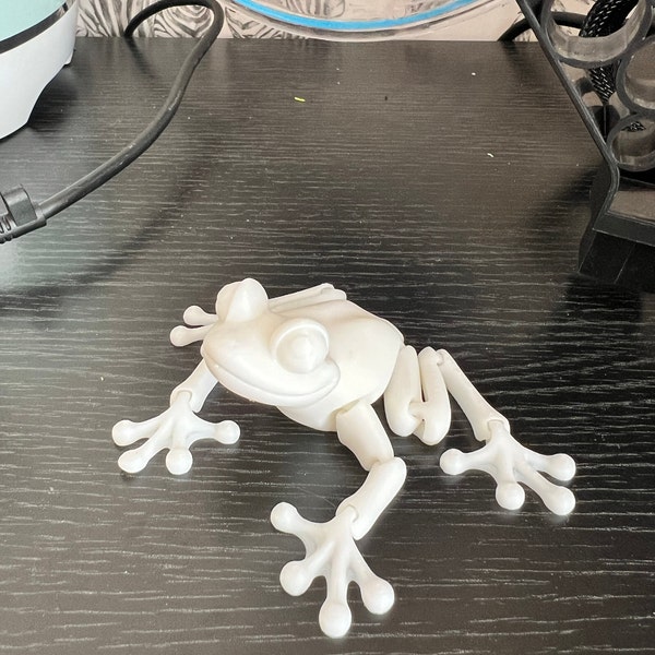 Cute Flexi Print-in-place Frog STL File for 3D Printing - Etsy